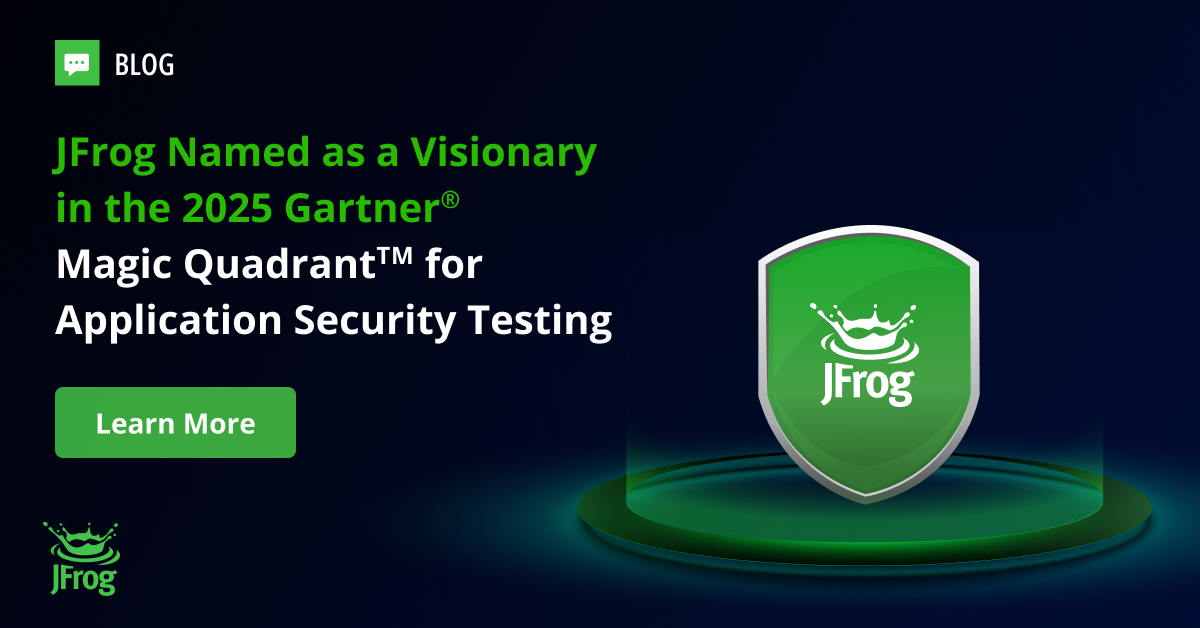 JFrog Named as a Visionary in the 2025 Gartner® Magic Quadrant™ for ...